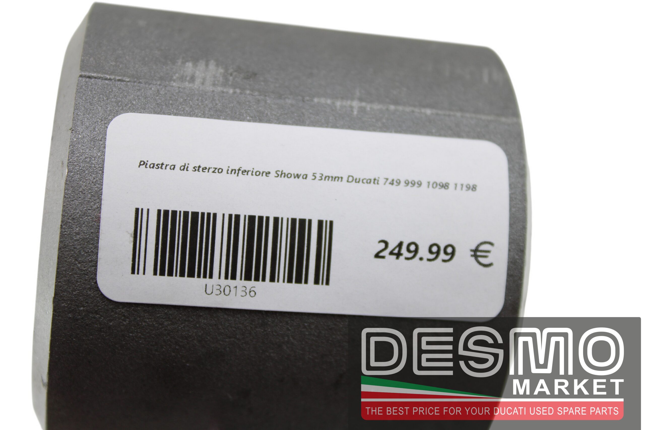 Showa 53mm lower triple clamp Ducati 749 999 1098 1198 - Desmo Market